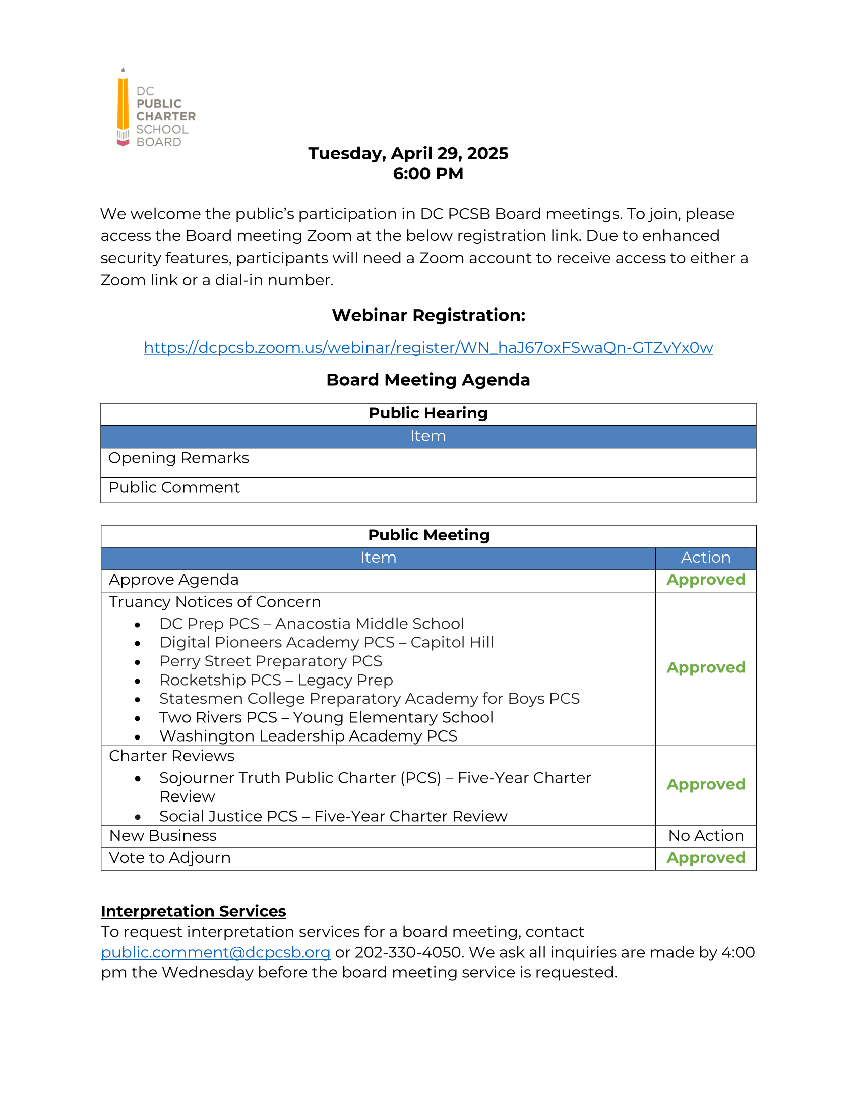 Board Meeting April 2025 3 Dc Pcsb